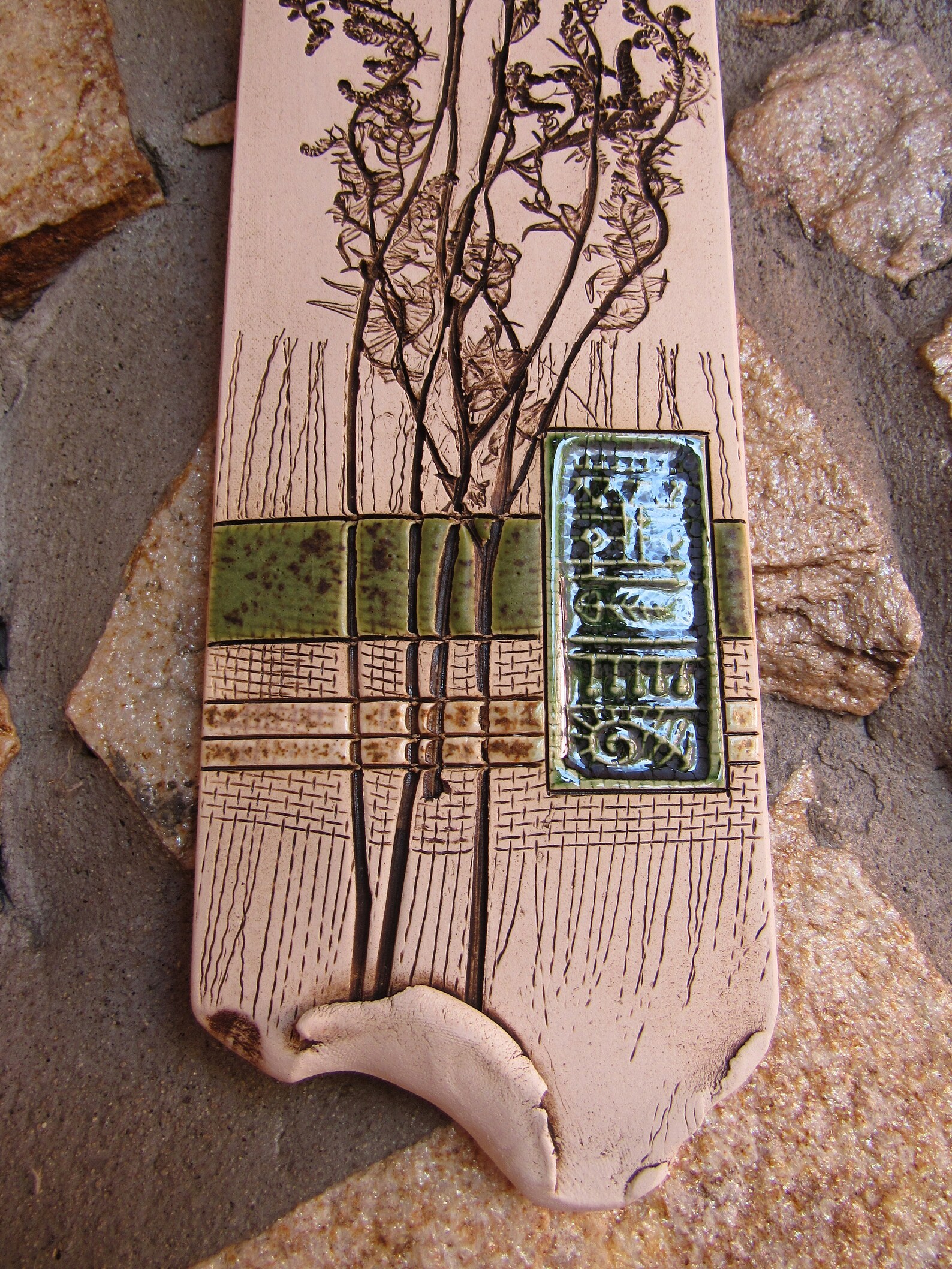 Art Plate, Wall Panel, Wall Plate, Ceramic Plate, Handmade Ceramic ...