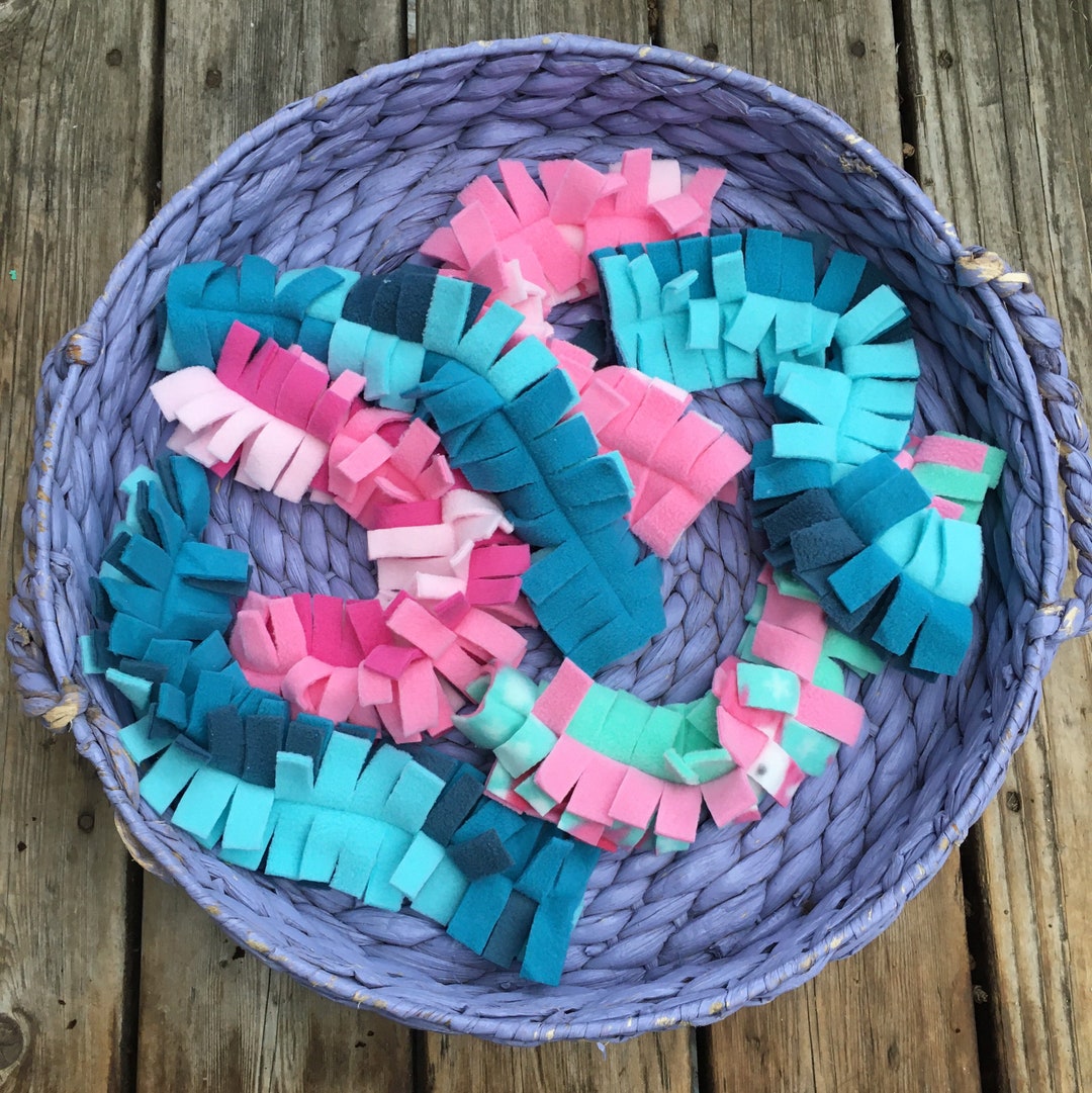 Frilly Fleece Toy (pack of 4) - Hedgehogs, Guinea Pigs, Rats & Ferrets ...