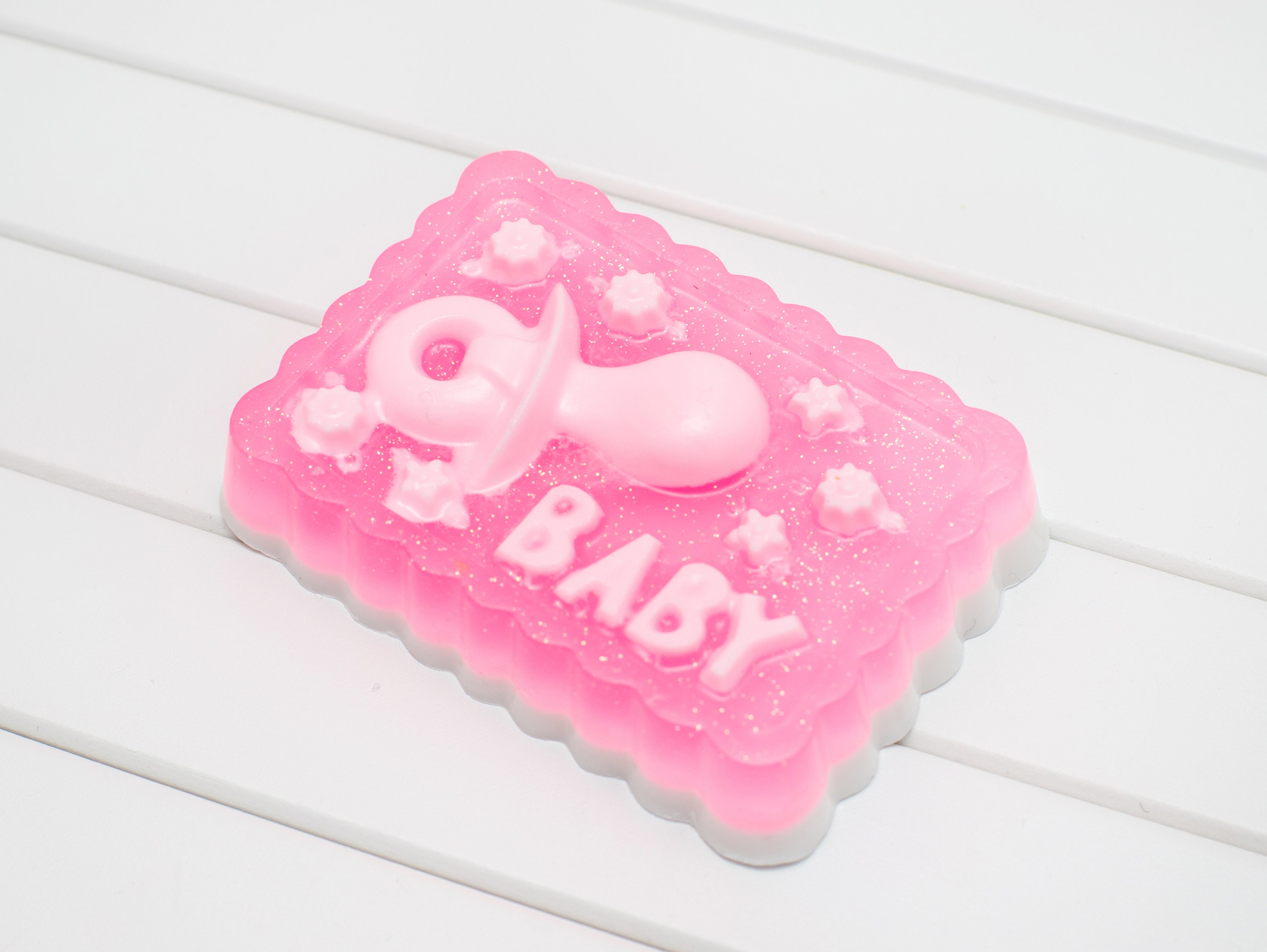 Buy Handmade Baby Soap PINK OR BLUE With White Bottom With Bedtime ...