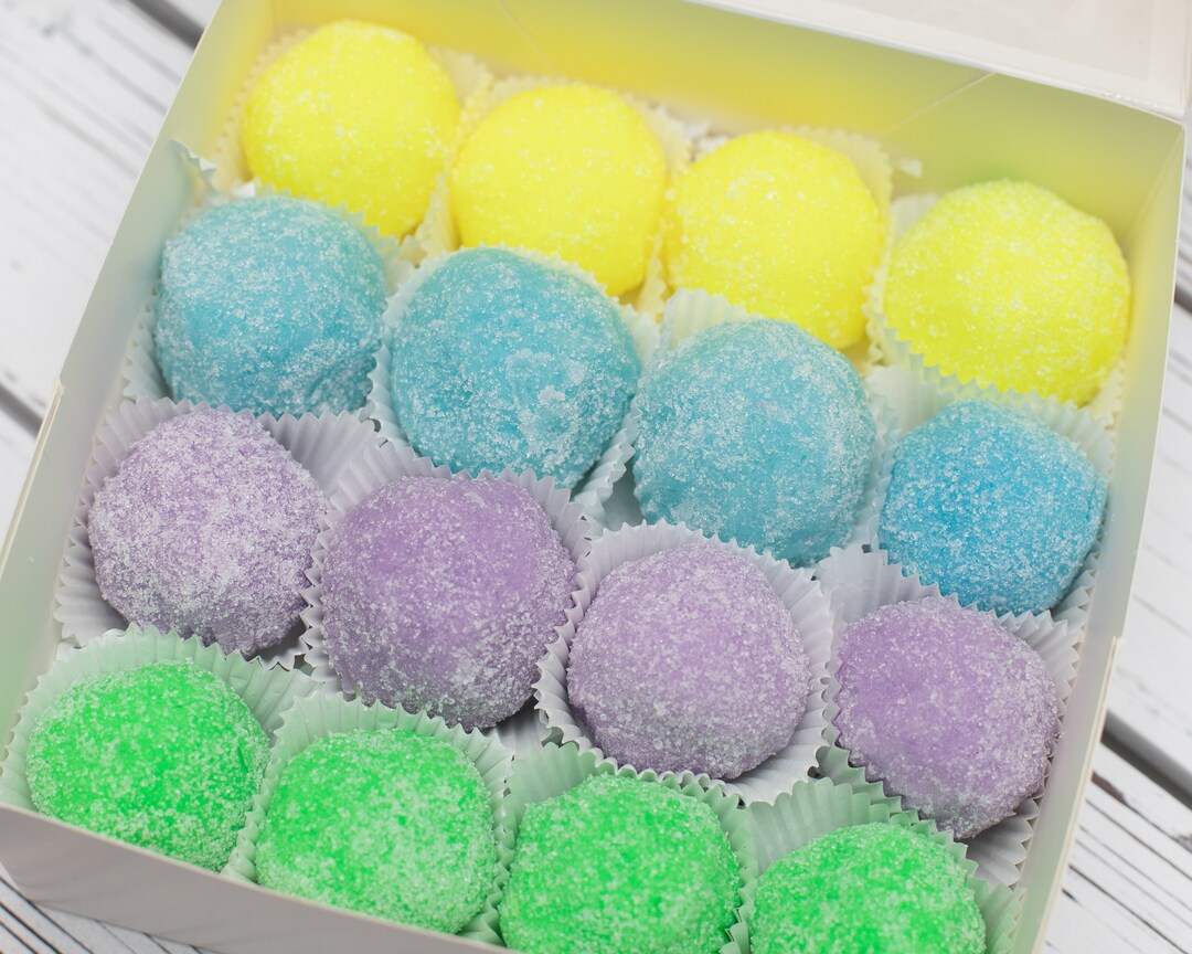 Handmade Sugar Scrub Balls With Honeydew Bergamot Lavender - Etsy