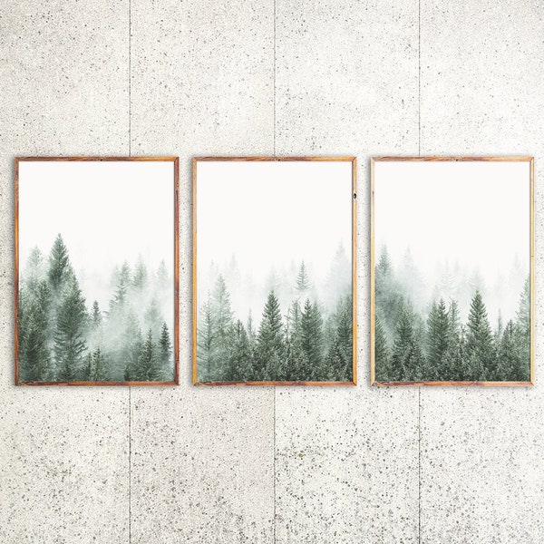 Pine Tree Poster - Etsy