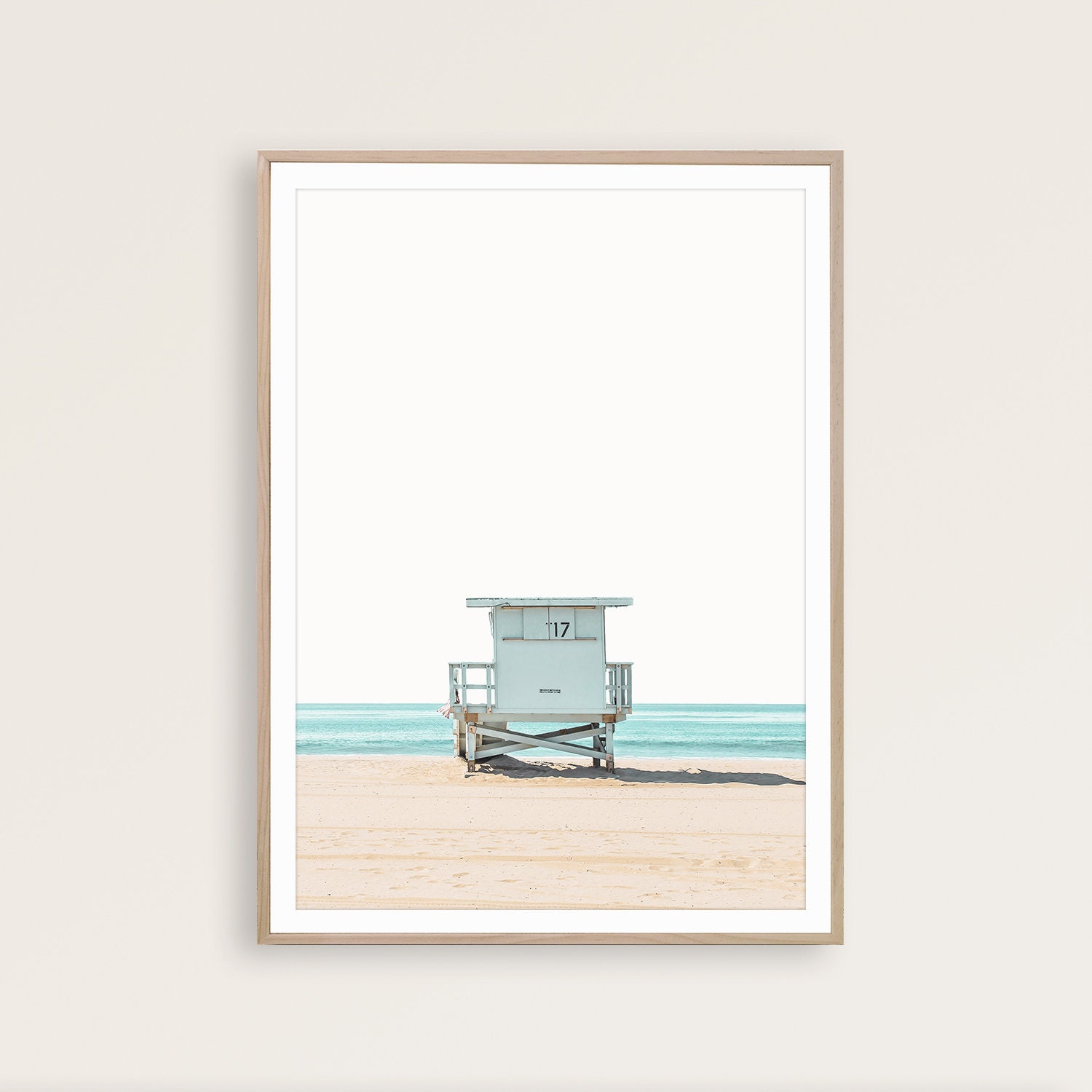 Set of 6 Beach Prints Surf Decor Surfboard Wall Art Tropical | Etsy