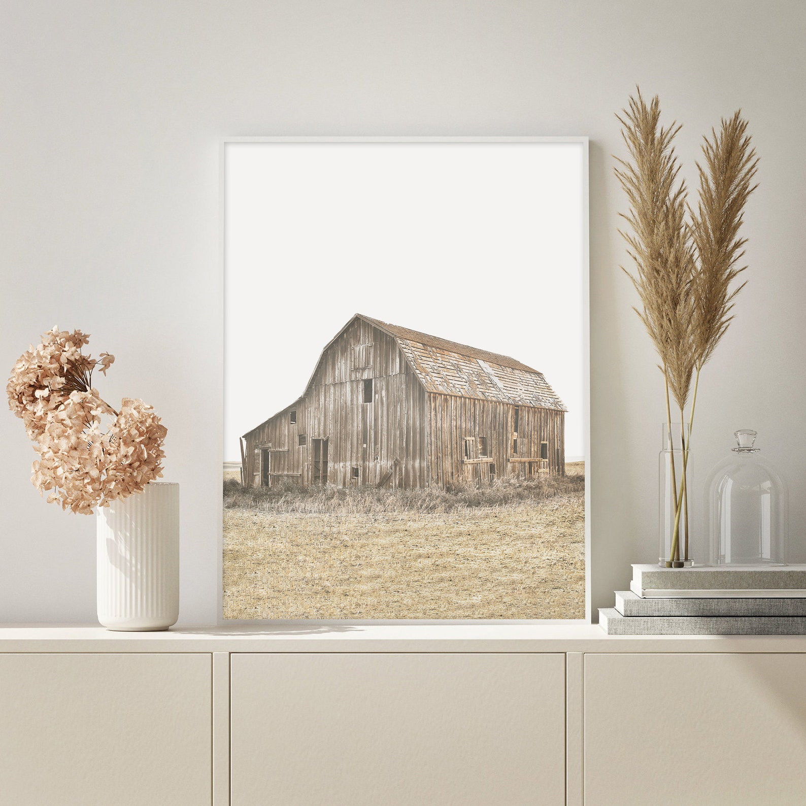 Farm Print Set of 3 Posters Rustic Art Barn Print 3 Piece Wall - Etsy