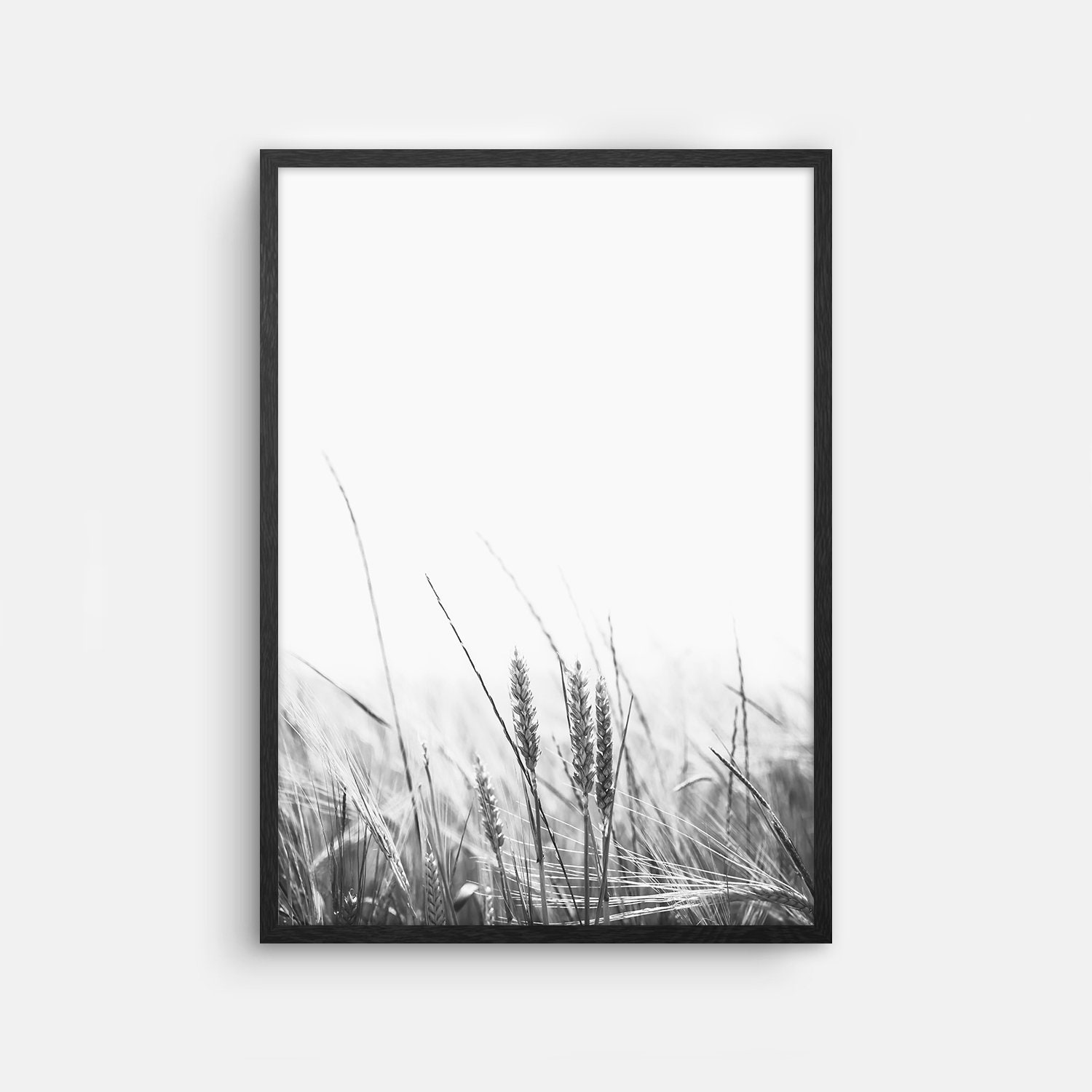 Wheat Print Farm Art Modern Farmhouse Poster Nordic Decor | Etsy