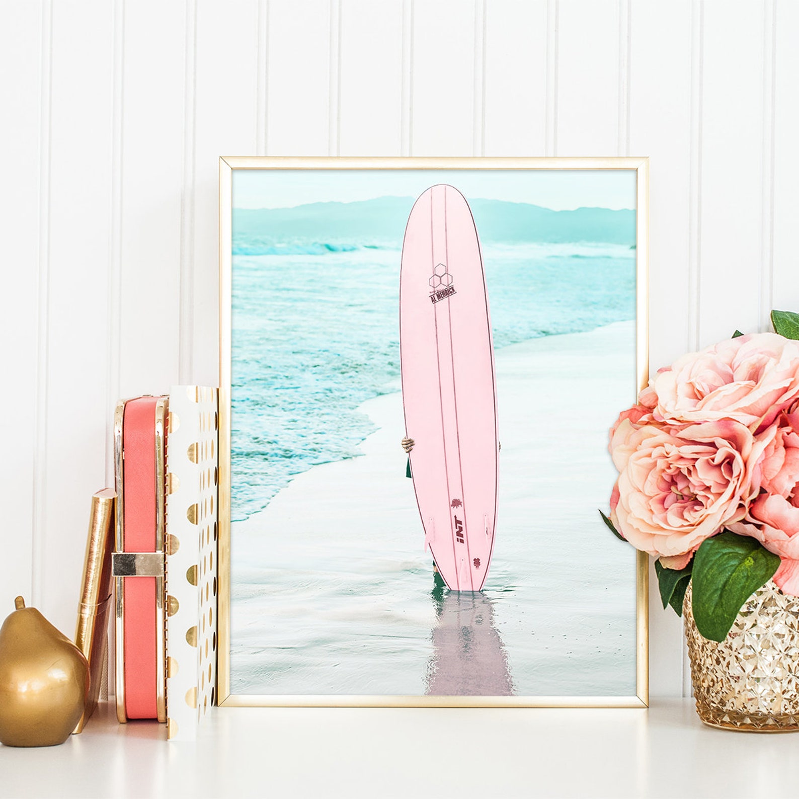 Surfboard Poster Surf Decor Surf Board Wall Decor Surfboard - Etsy