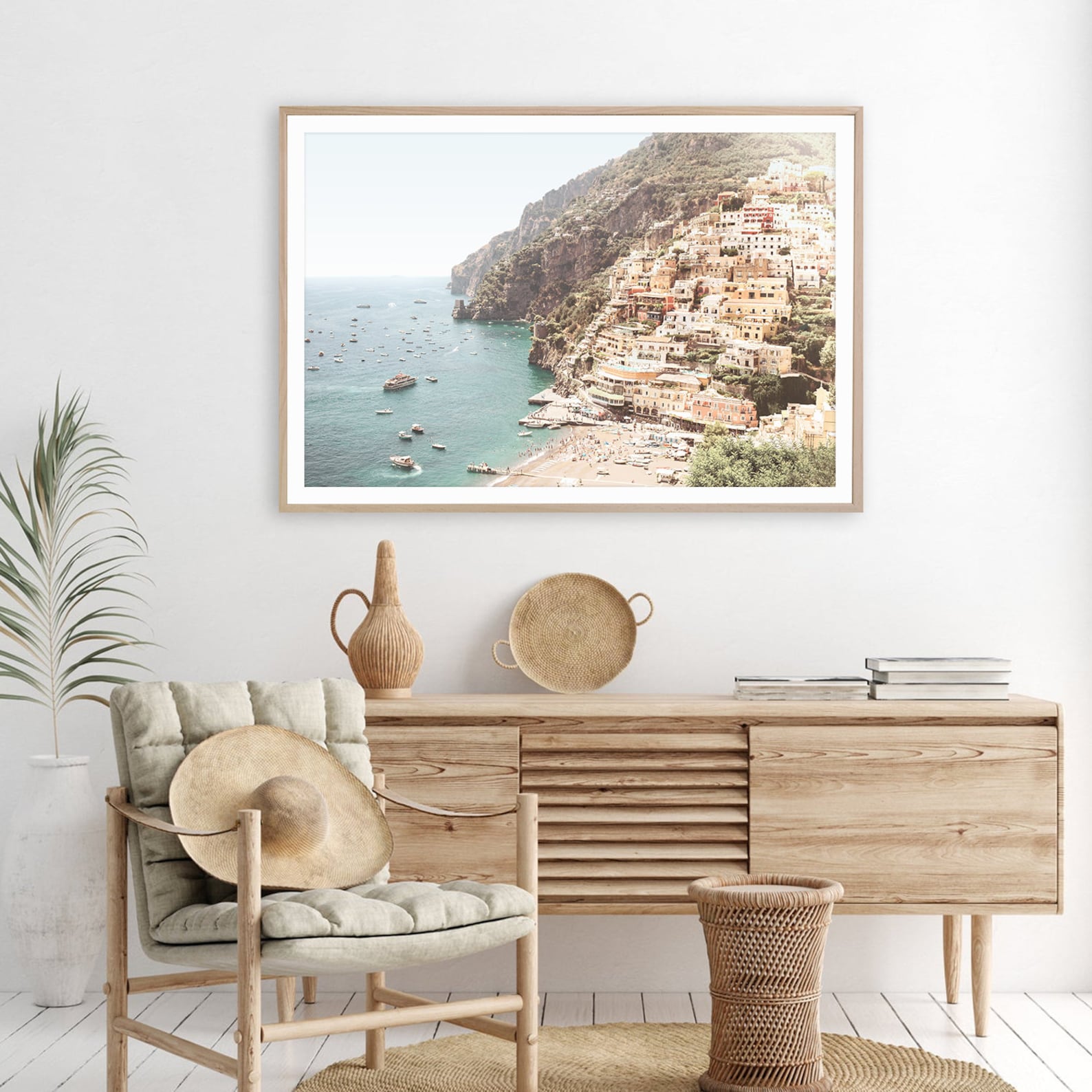 Positano Print Italy Poster Amalfi Coast Print Italy Wall Art - Etsy