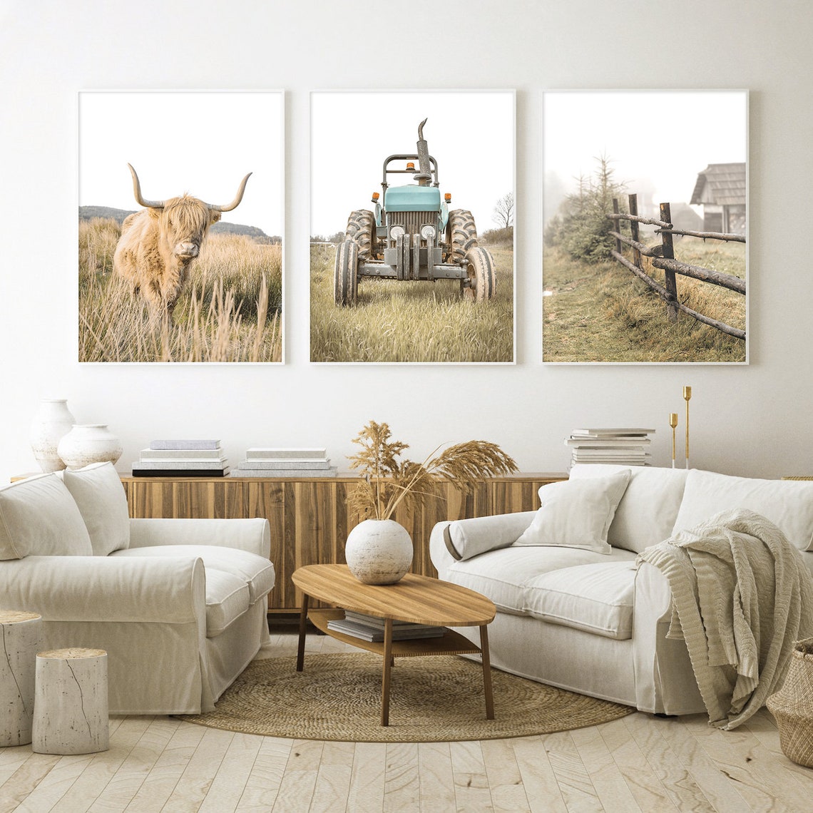 Farmhouse Decor Farmhouse Wall Art Farm Decor Landscape Poster - Etsy