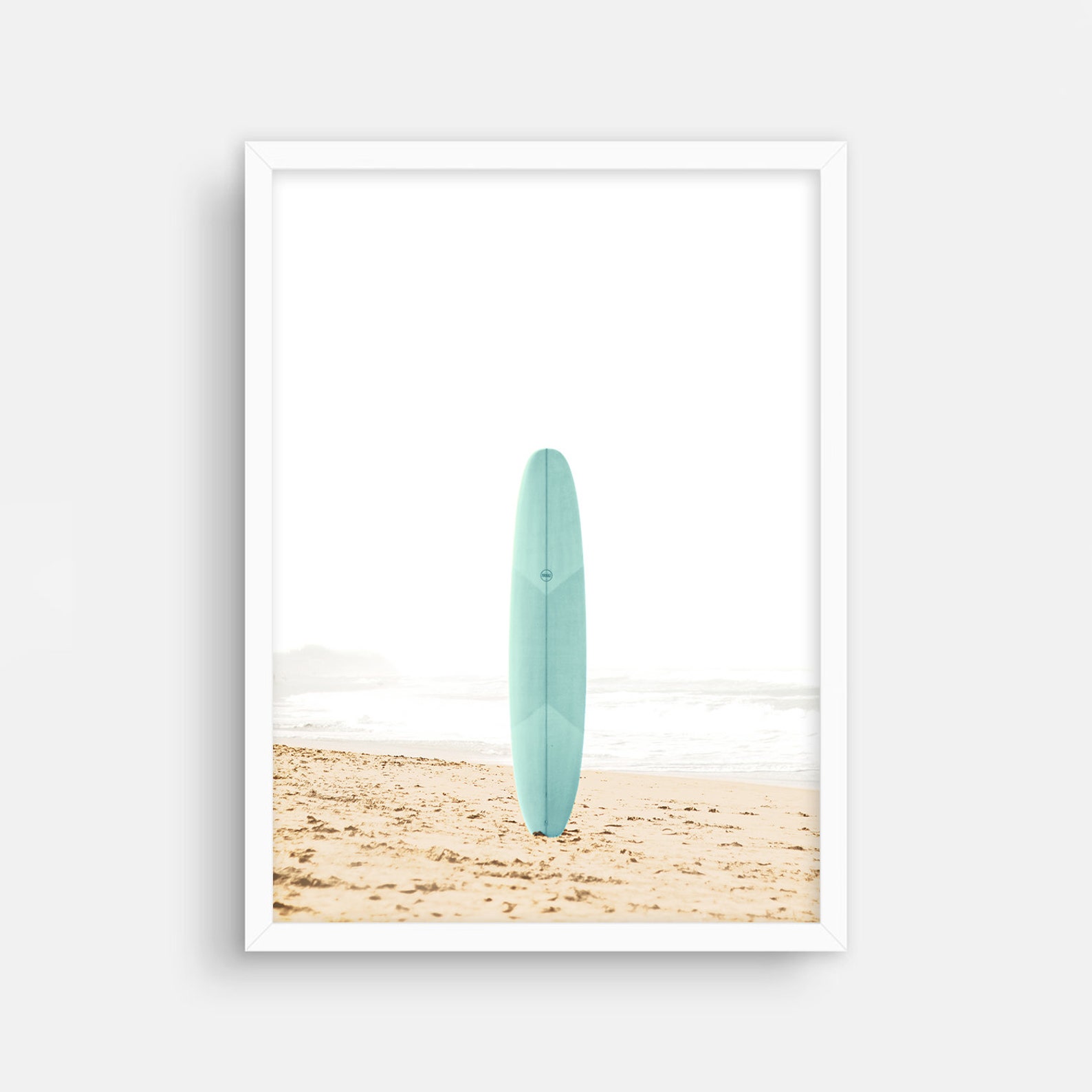 Surfboard Print Surf Poster Surf Board Decor Surfboard Wall | Etsy