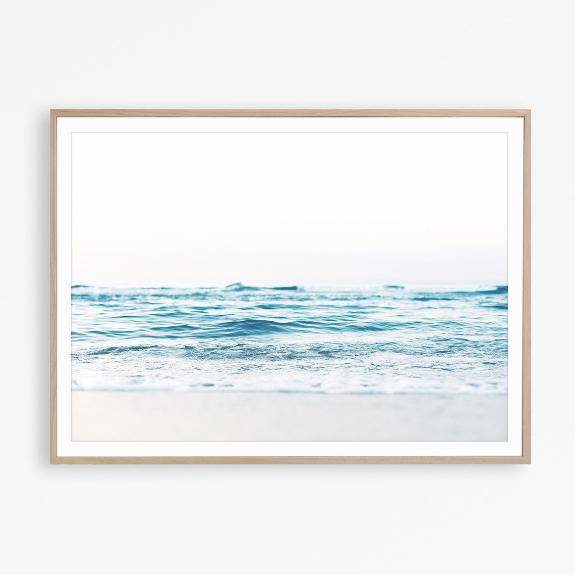 Ocean Print Coastal Print Beach Print Digital Print Large Wall - Etsy