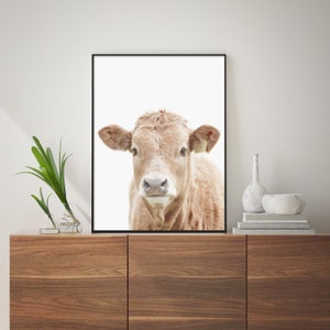 Cow Print Farm Animal Print Cow Printable Farmhouse Wall Decor Rustic ...