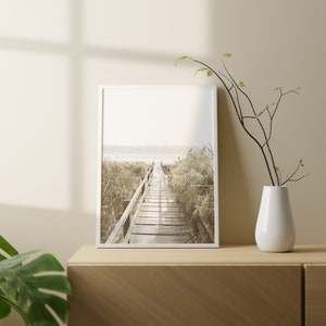 Ocean Wall Art Neutral Beach Decor Tropical Print Set of 6 Beach Prints ...