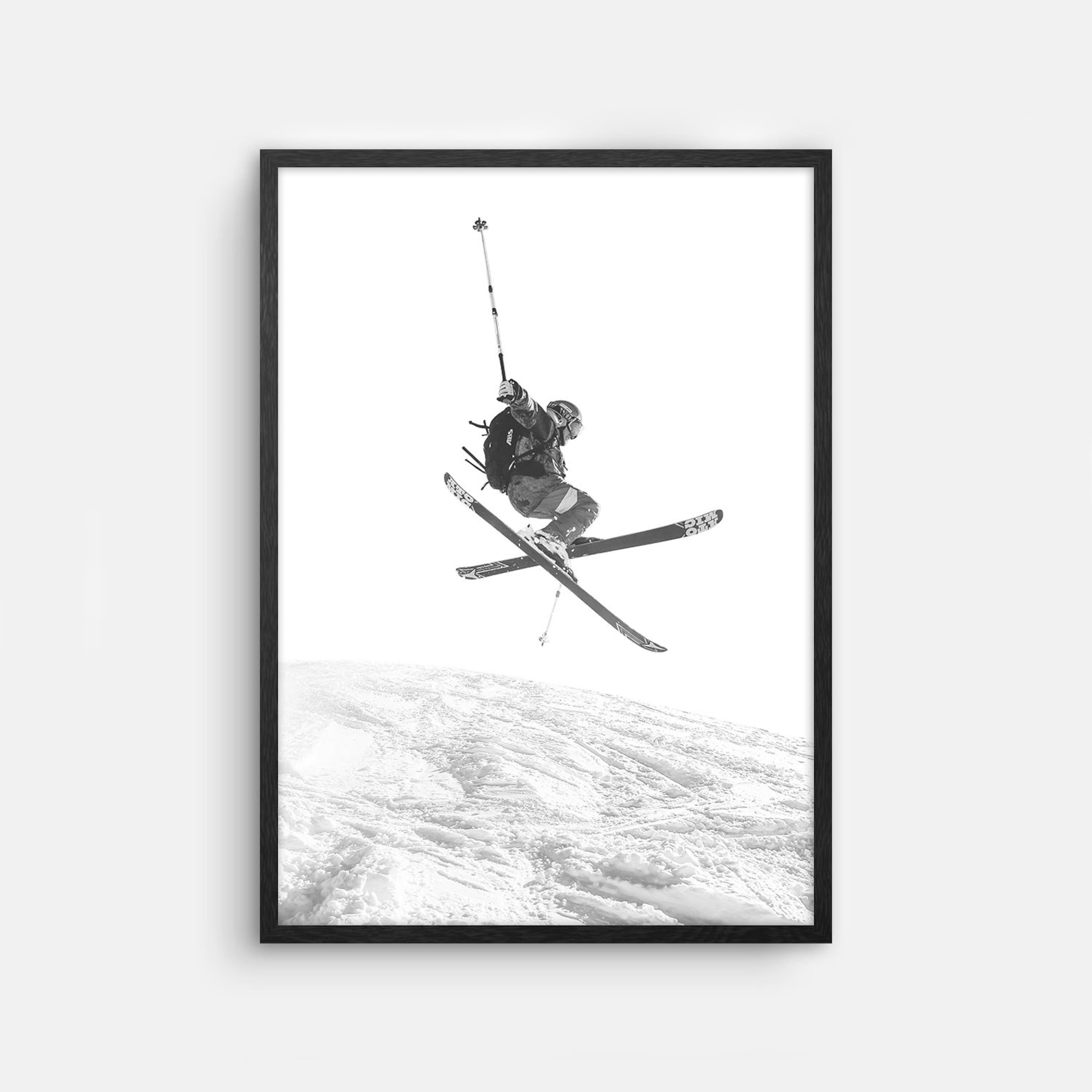 Ski Print Skiing Poster Winter Print Ski Printable Sport - Etsy