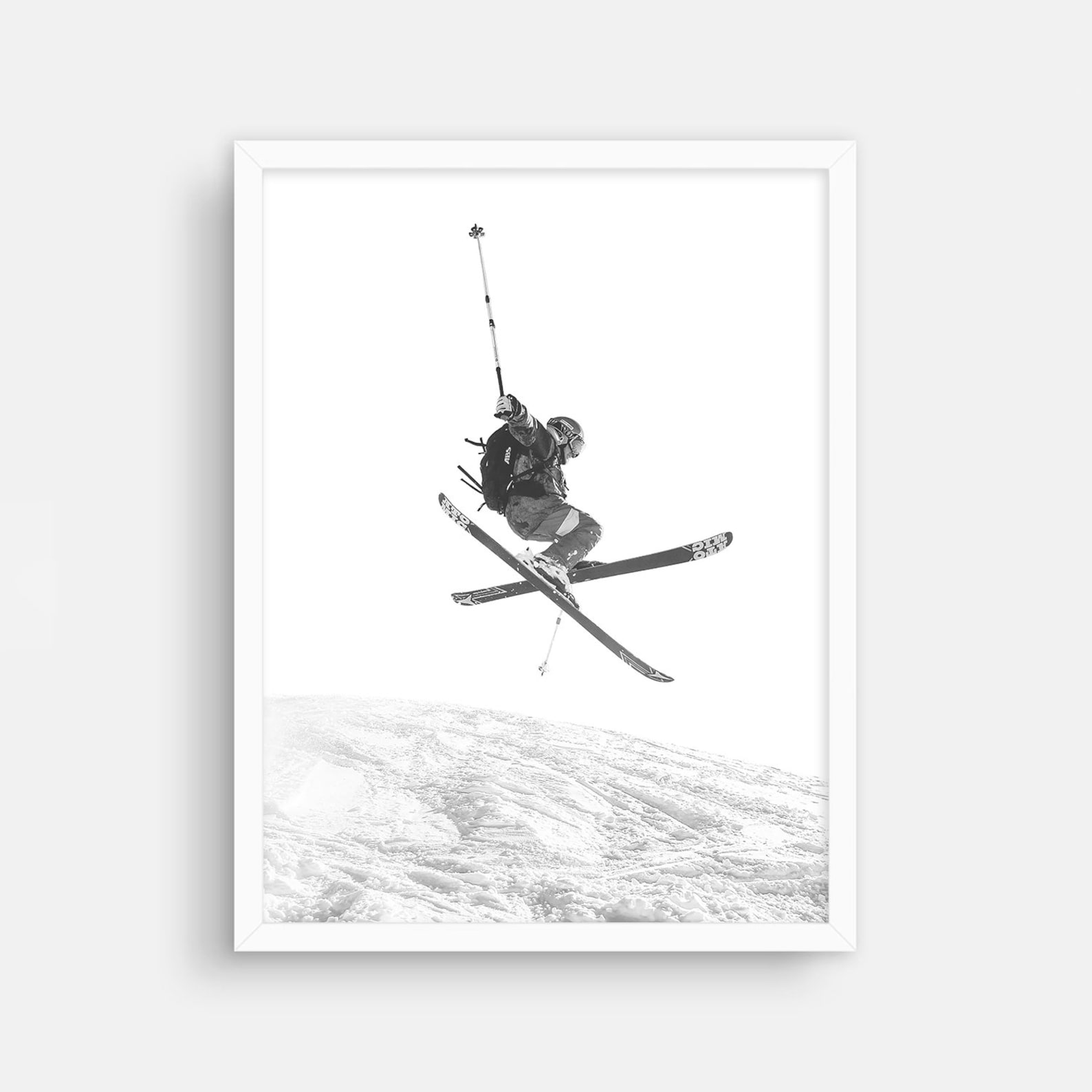 Ski Print Skiing Poster Winter Print Ski Printable Sport - Etsy