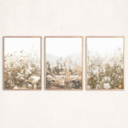 Neutral Wall Art Farm House Decor Rustic Art Botanical Print - Etsy