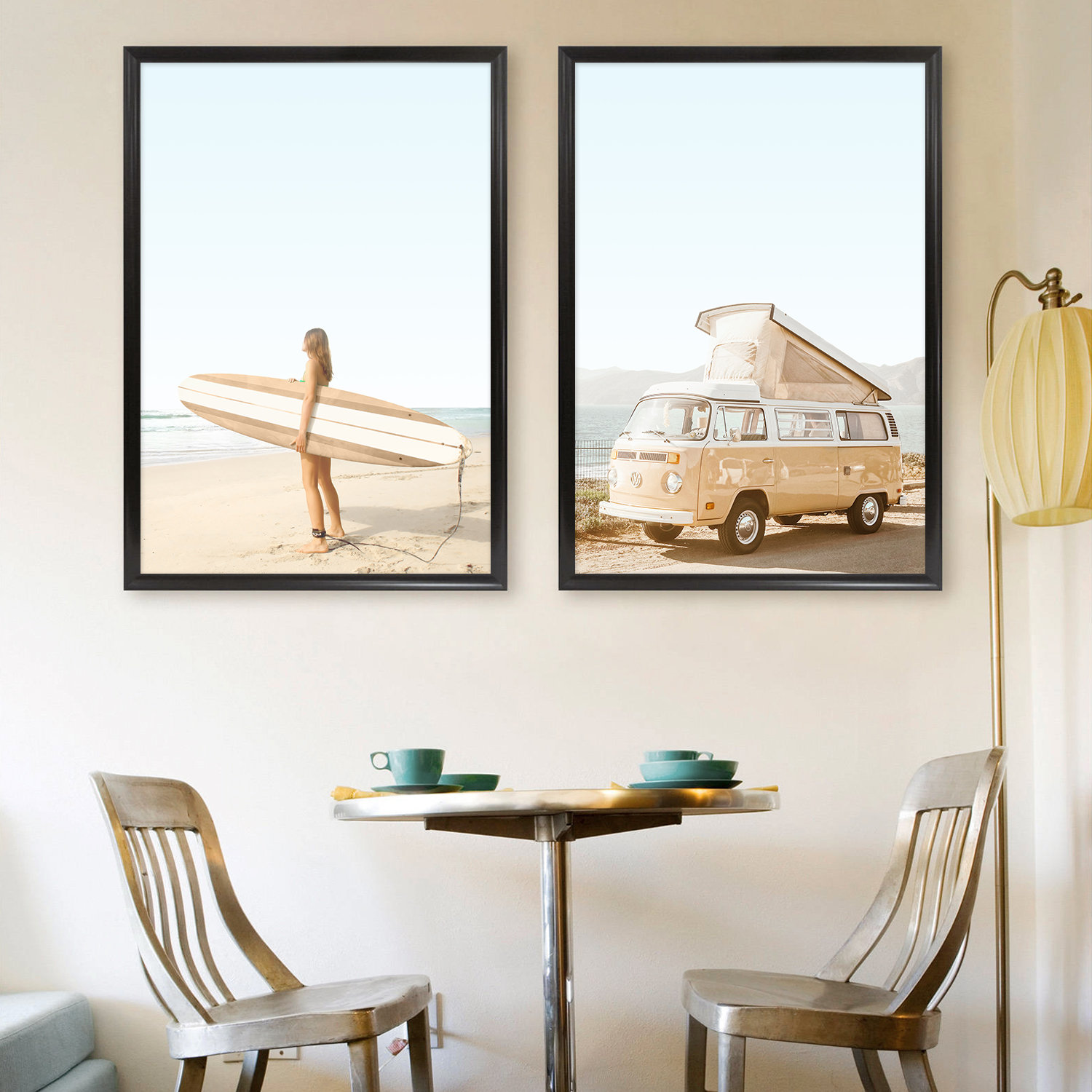 Surf Print Set of 2 Prints Surf Wall Art Beach Printable - Etsy
