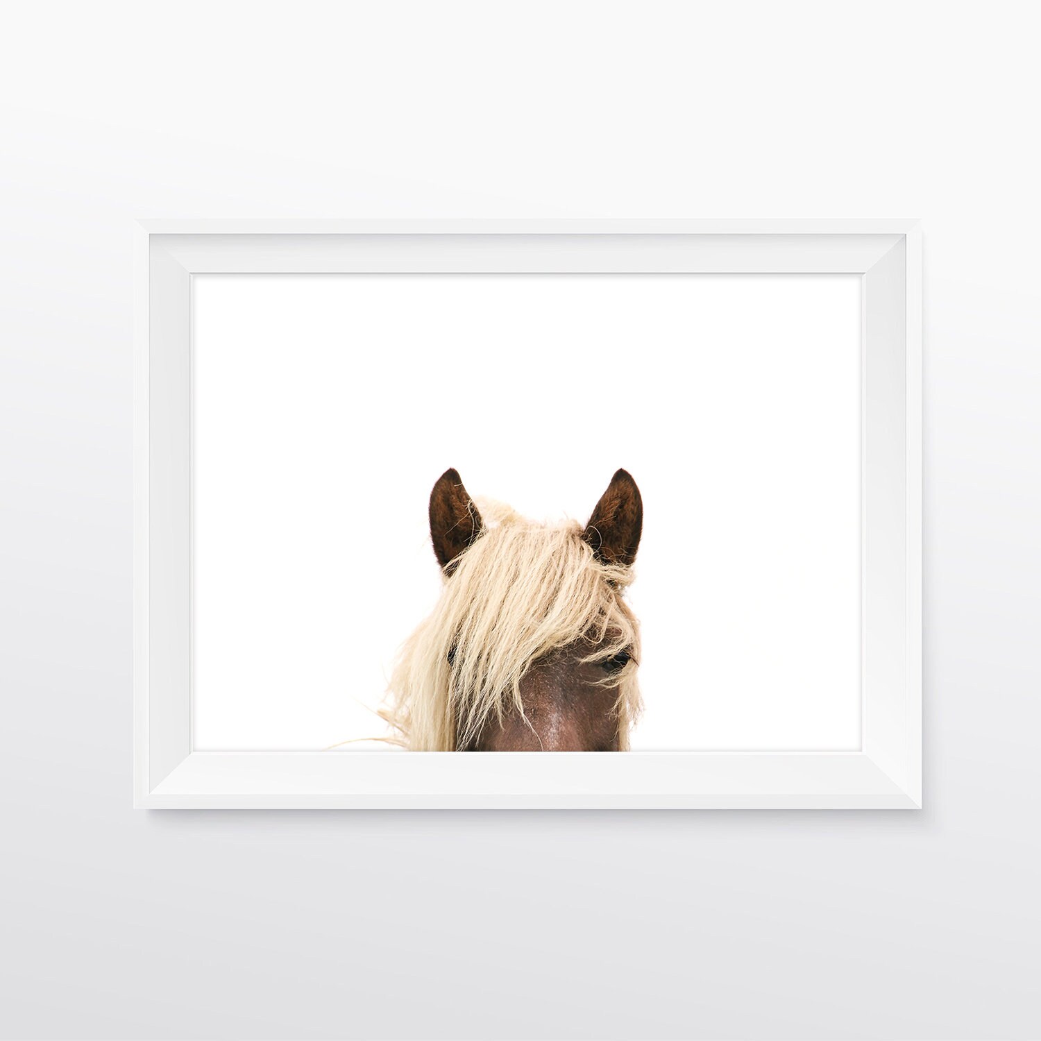 Horse Art Boho Decor Horse Print Equestrian Decor Southwestern | Etsy