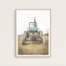 Tractor Print Country Print Farm Decor Farmhouse Wall Art - Etsy