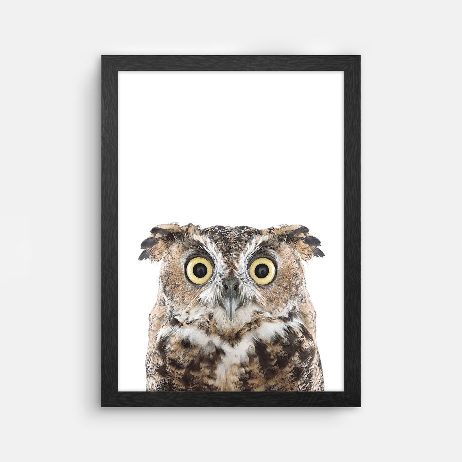 Owl Print Woodland Nursery Print Owl Decor Owl Poster Owl - Etsy