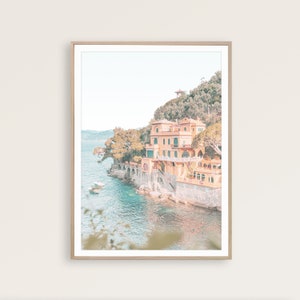 Italian Riviera Prints Beach Art Pastel Decor Set of 3 Prints Boho Wall ...