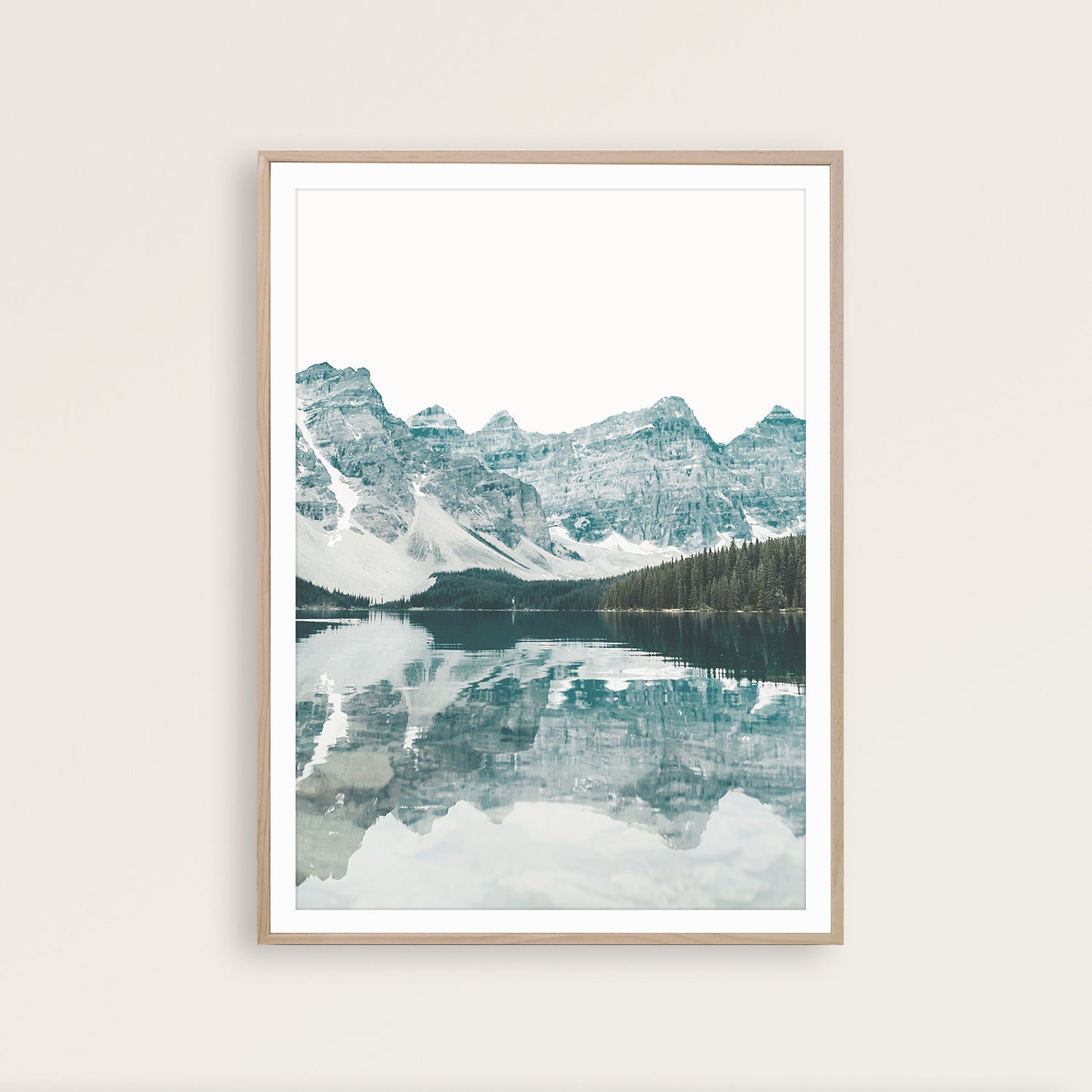 Nature Print Set of 3 Wall Art Landscape Print Set of 3 Mountain Print ...