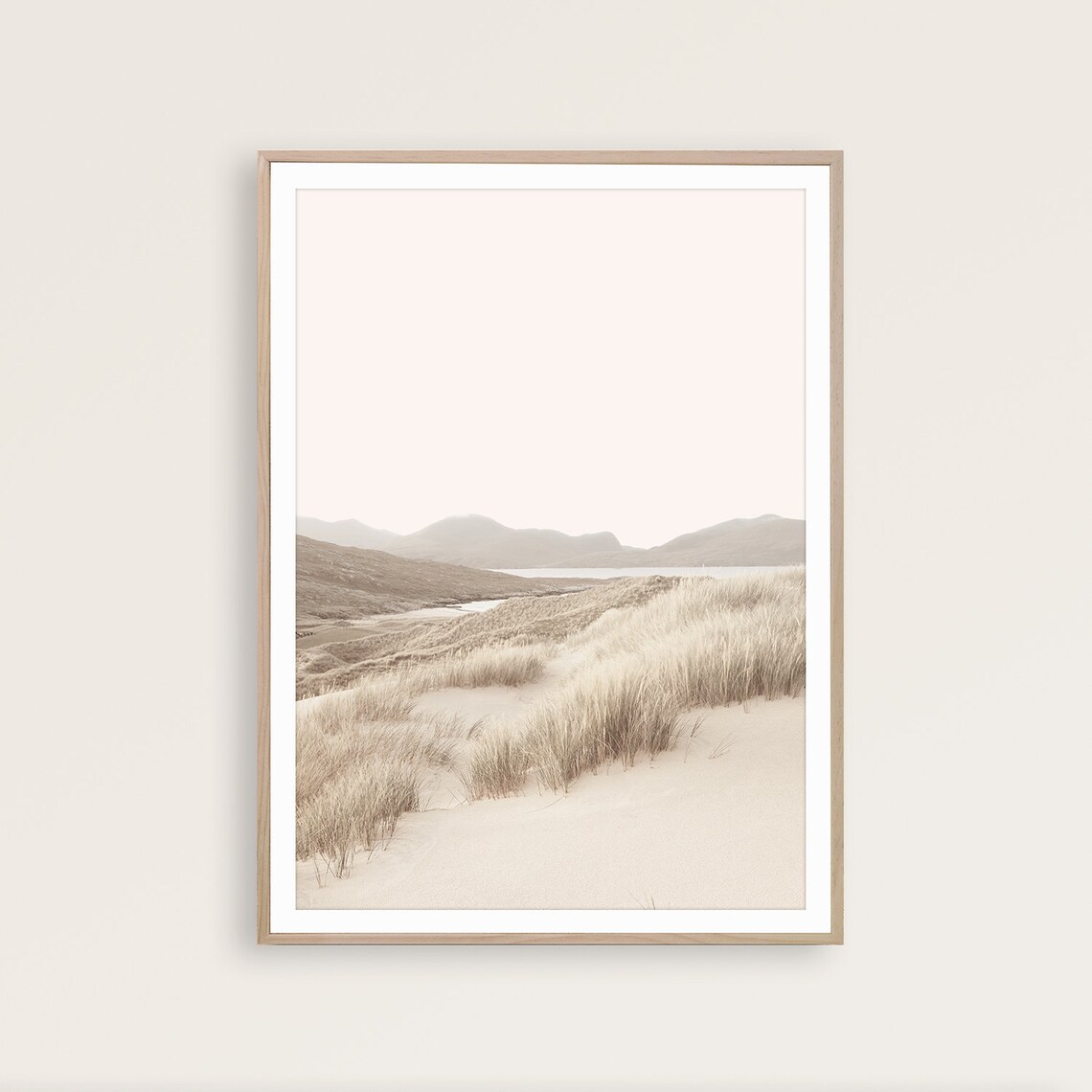 Neutral Beach Wall Art Gallery Wall Set of 6 Prints Boho Wall - Etsy