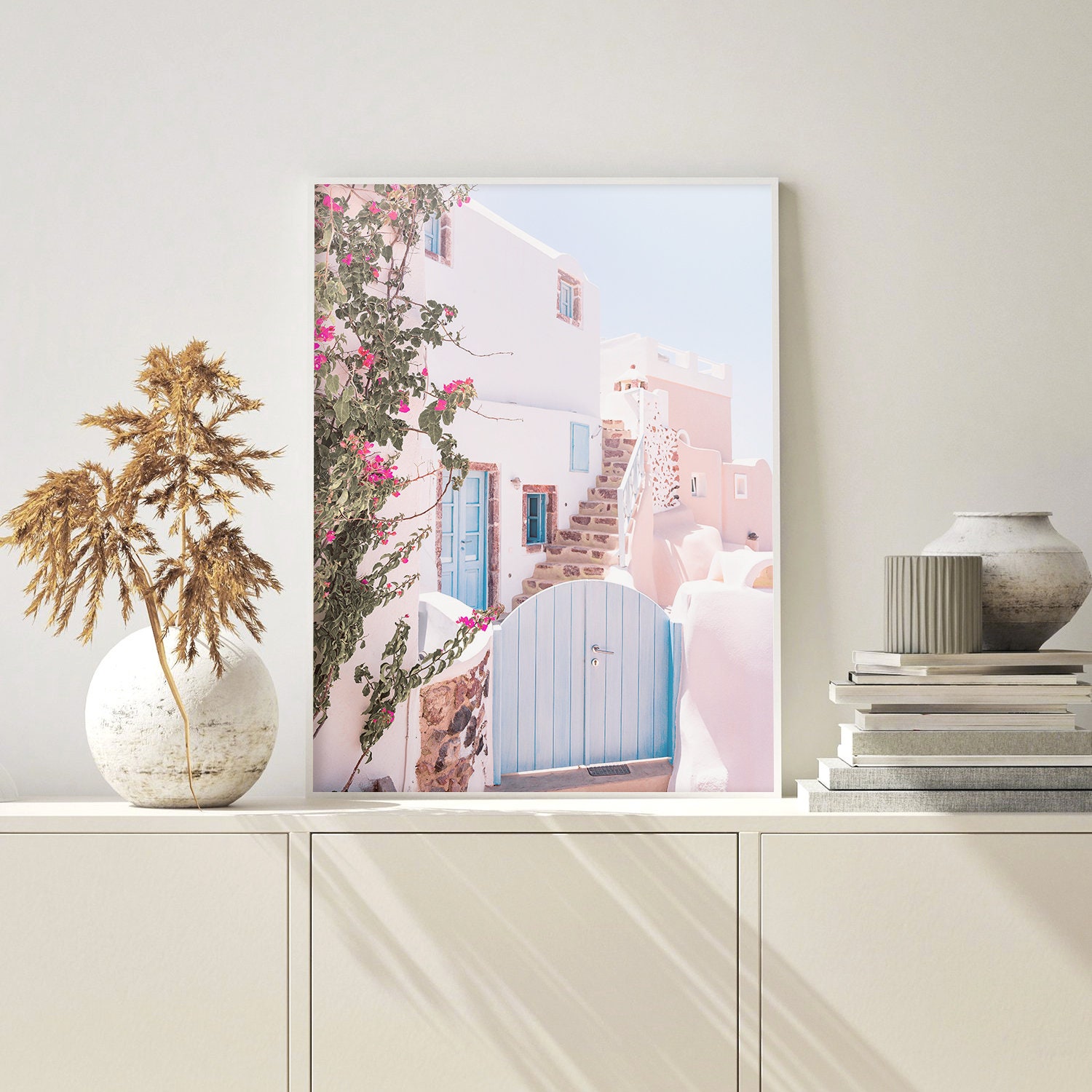 Santorini Print Greek Island Print Travel Photography | Etsy