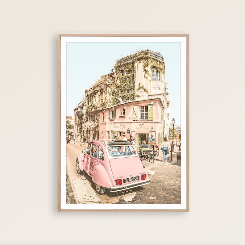 France Wall Art Set of 3 Posters Paris Print Pastel Decor - Etsy