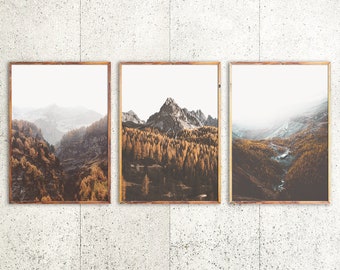 Rustic Nature Wall Art | Etsy