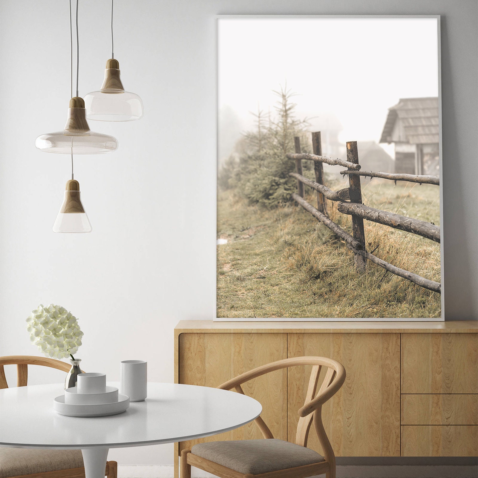 Rustic Print Farmhouse Poster Country Picture Farmhouse Wall - Etsy