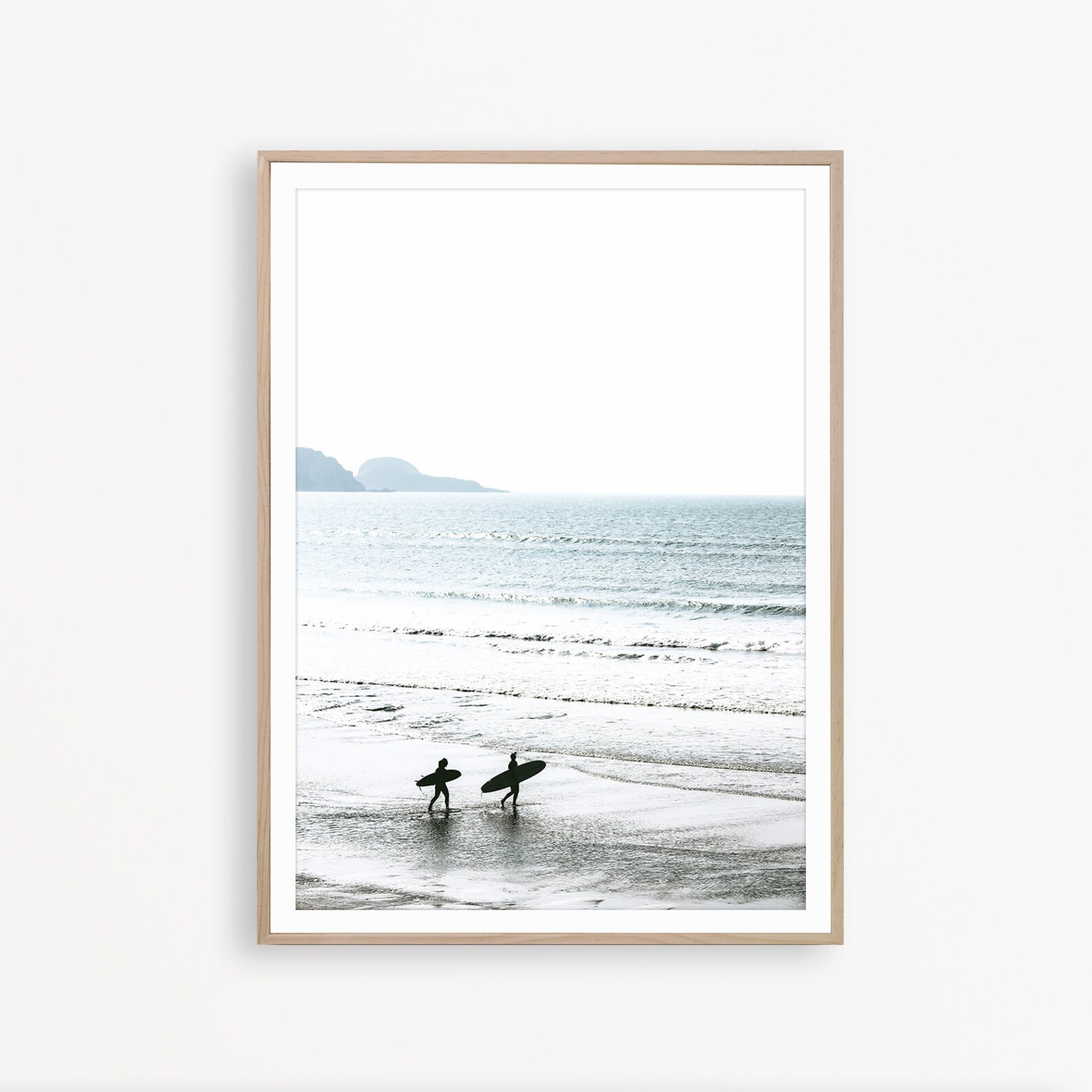 Coastal Print Beach Print Surfboard Wall Art Surfer Print Surf - Etsy
