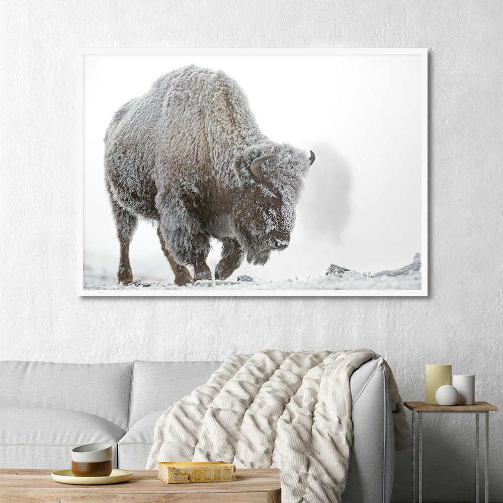 Bison Wall Art Wilderness Print Buffalo Print Farmhouse Wall | Etsy