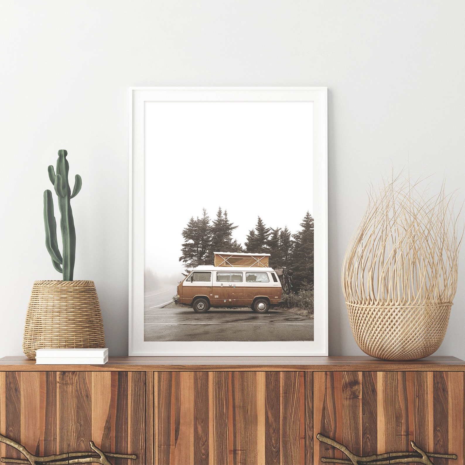 Mountain Print Set of 3 Wall Art Camper Print Fall Wall Art - Etsy