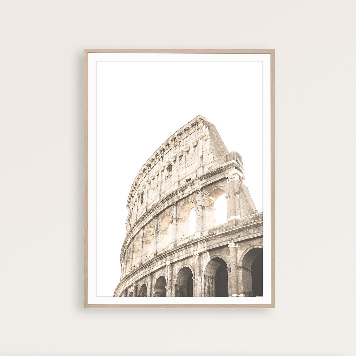 Italy Wall Art Rome Print Set of 6 Printable Art Architecture | Etsy
