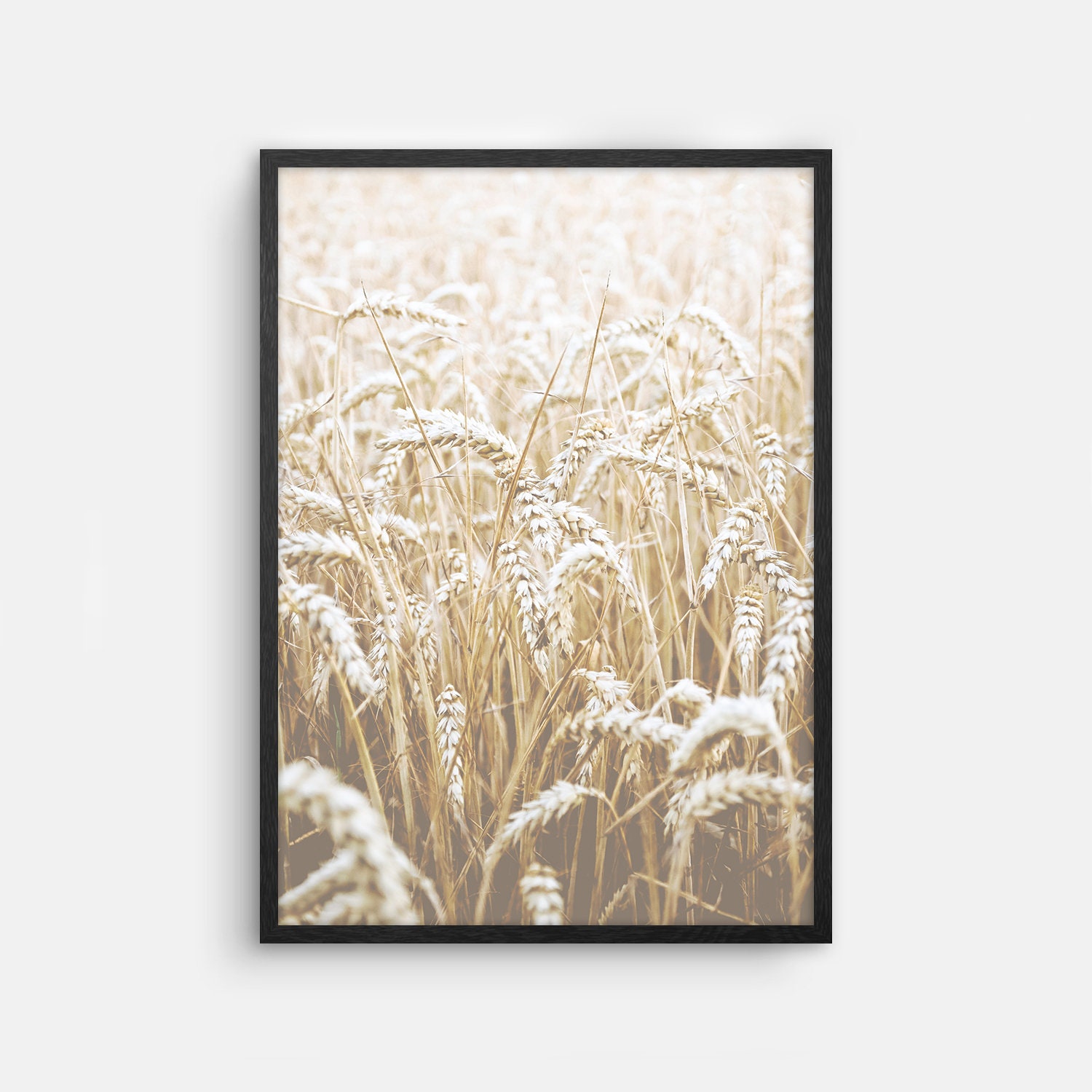 Wheat Field Print Farmhouse Art Print Farm House Decor Country | Etsy