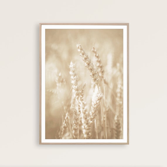 Wheat Art Farmhouse Wall Decor Farmhouse Bedroom Wall Art | Etsy