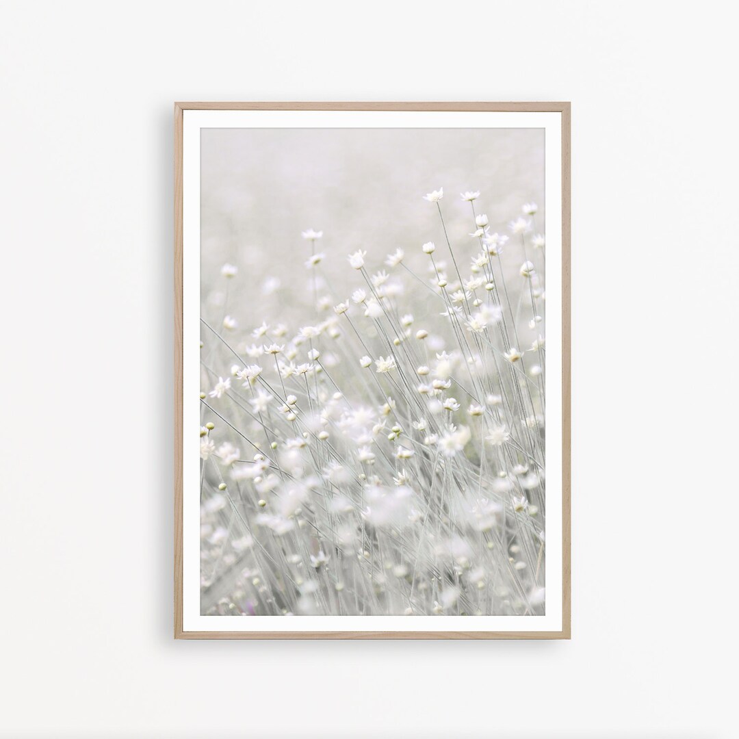 Botanical Print Flower Print Rustic Wall Art Farmhouse Decor Bedroom ...
