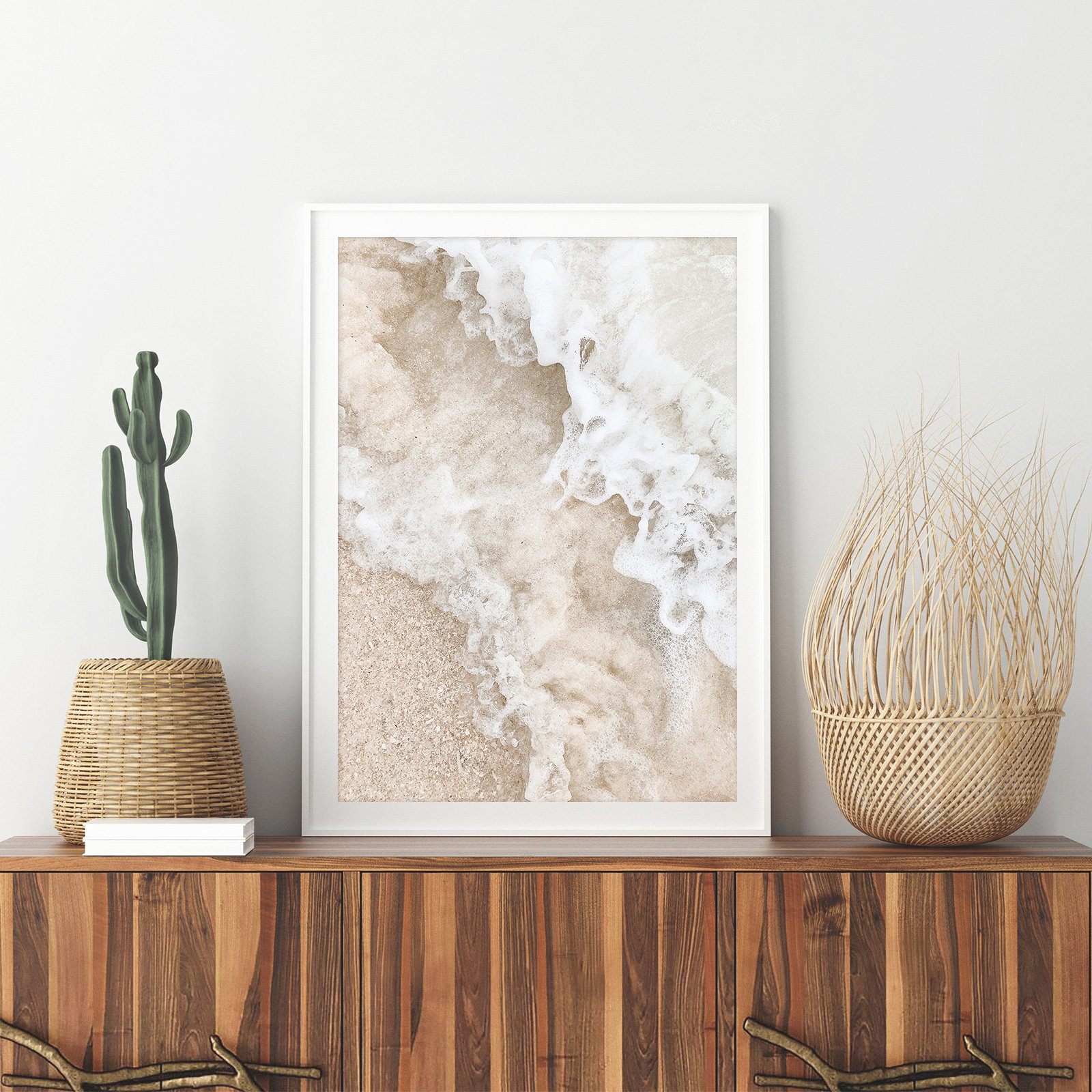 Neutral Beach Wall Art Beach Print Set of 3 Posters Bedroom | Etsy