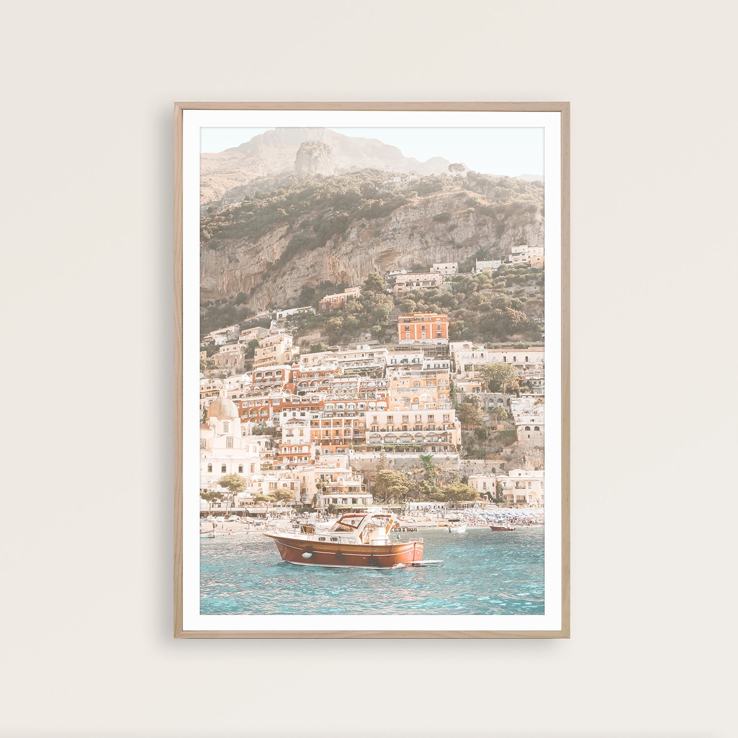 Italian Riviera Prints Beach Art Pastel Decor Set of 3 Prints - Etsy ...