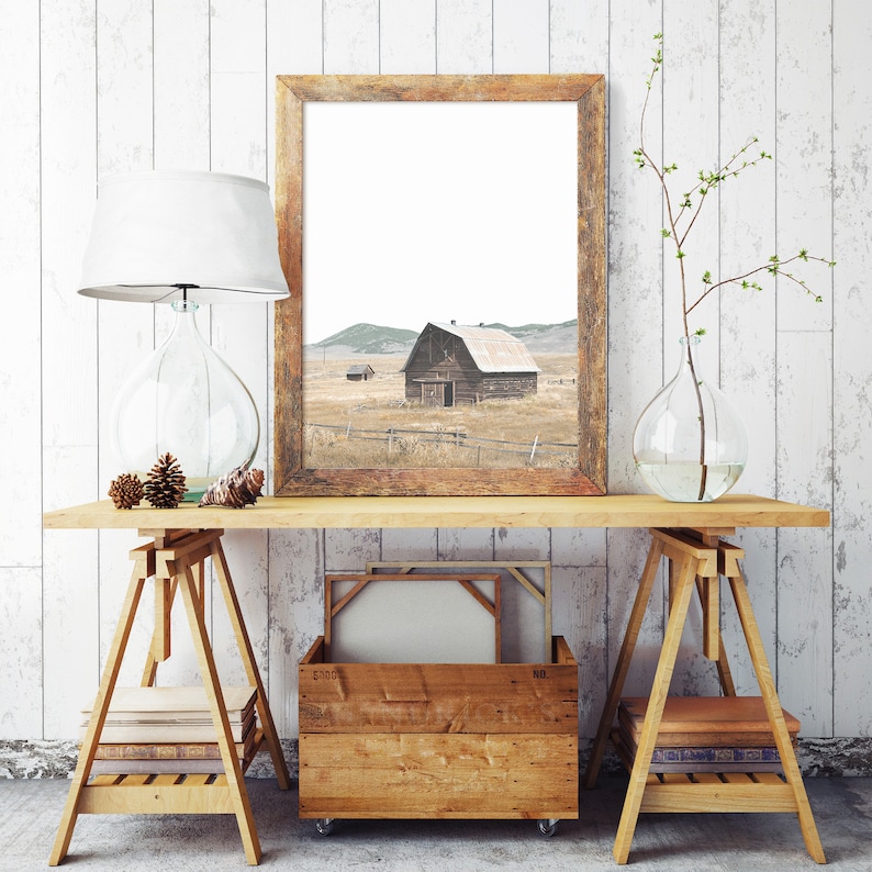 Old Barn Print Country Wall Art Rustic Printable Farm Wall Art - Etsy