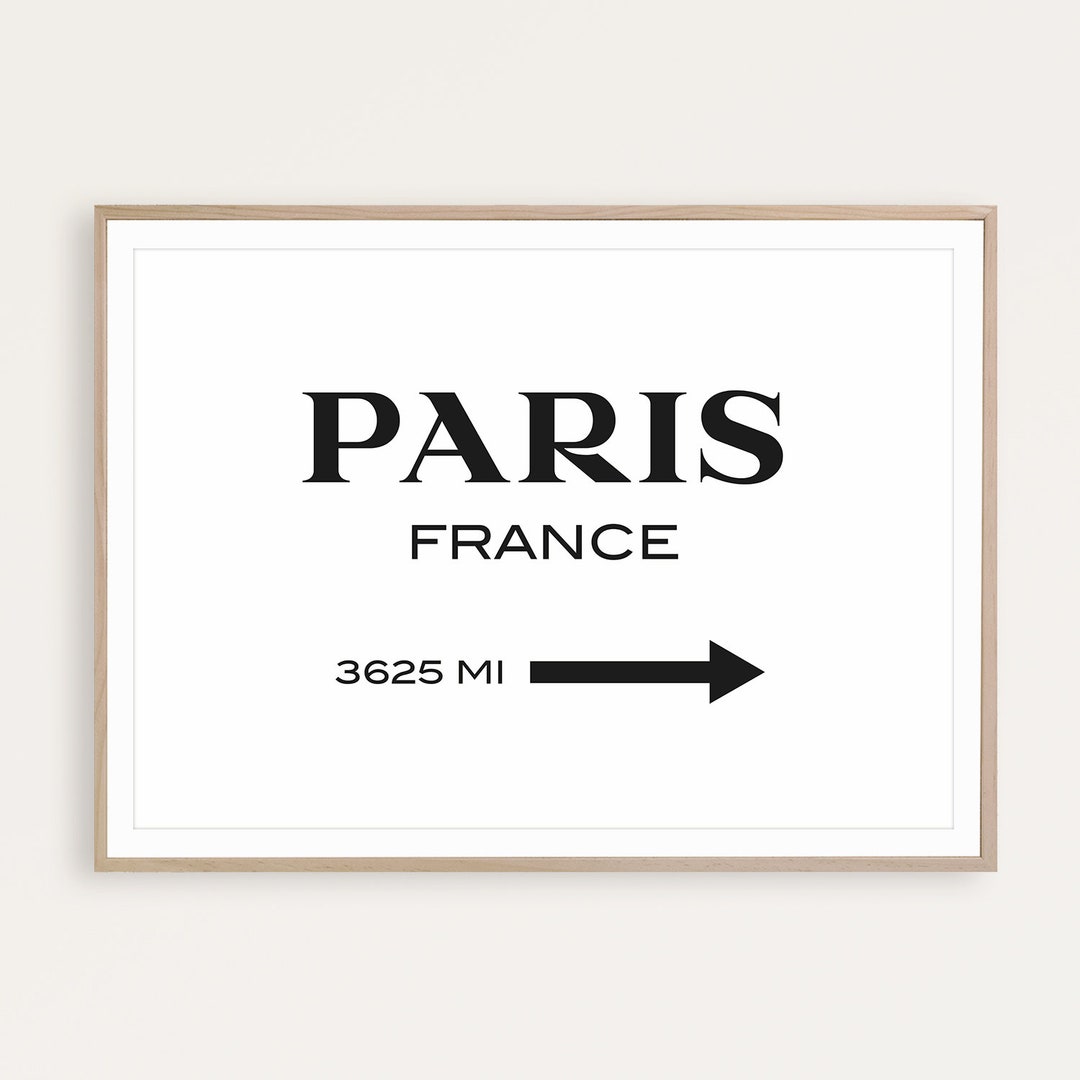 Paris Print Paris Wall Art Printable France Decor France Poster Paris ...