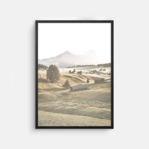 Country Landscape Wall Art Rustic Print Farmhouse Wall Decor Farm Print ...