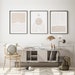 Neutral Abstract Wall Art Boho Decor Living Room Minimalist Wall Art ...