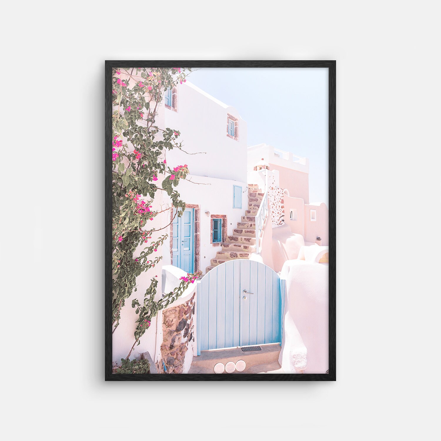 Santorini Print Greek Island Print Travel Photography | Etsy