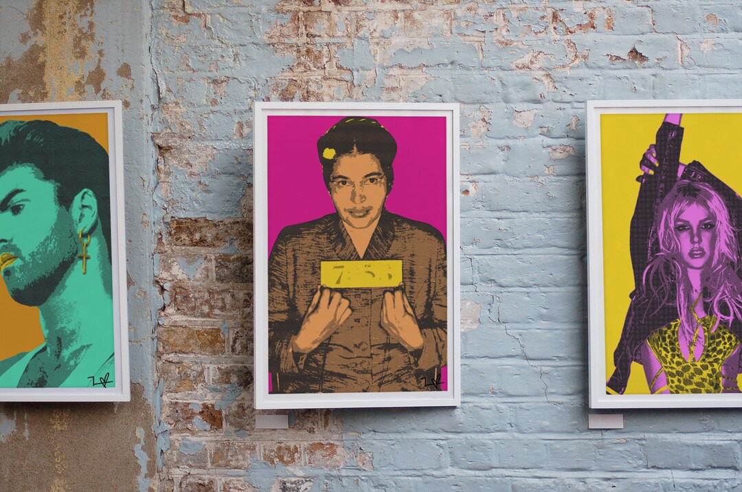 Rosa Parks Pop Art - Etsy