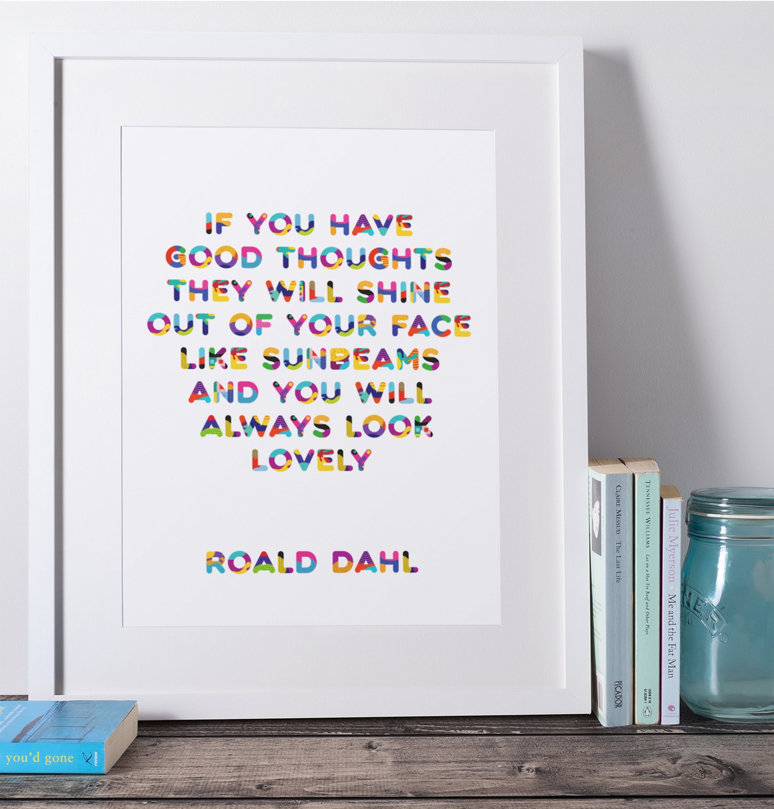 Sunbeams Quote Roald Dahl - Etsy