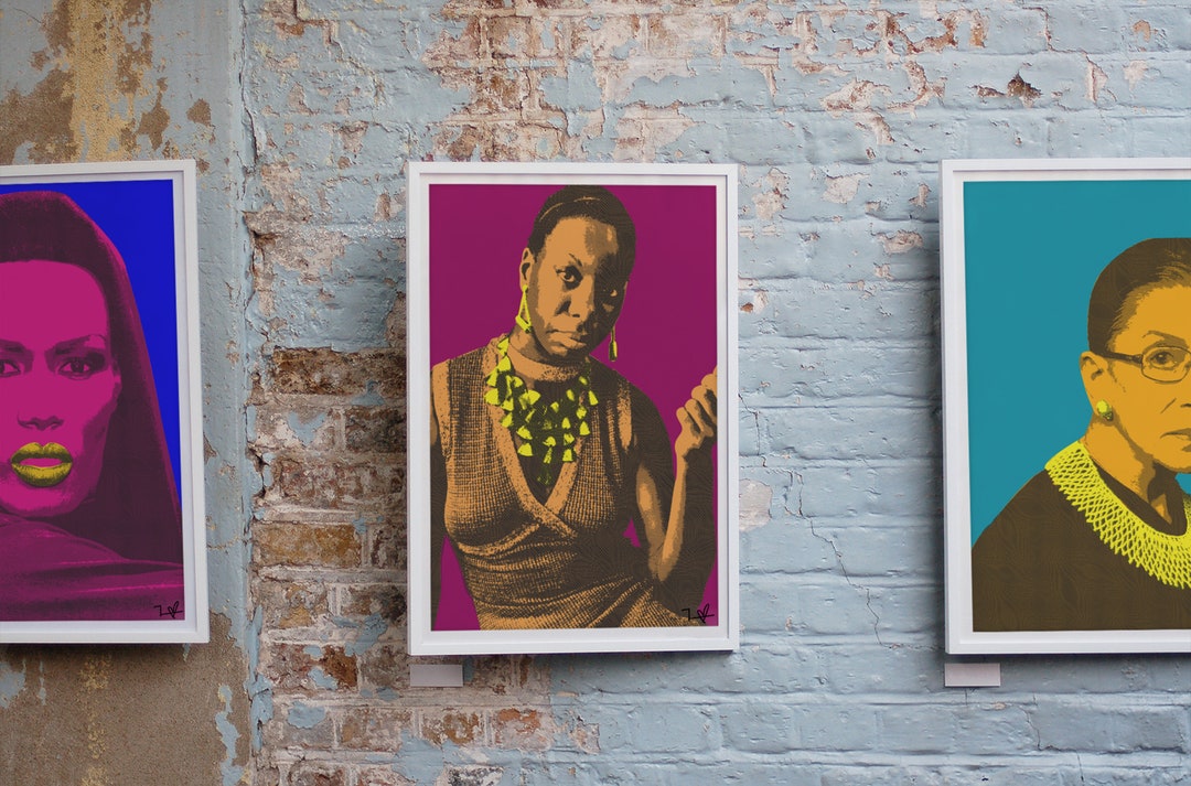 Nina Simone Pop Art - Etsy