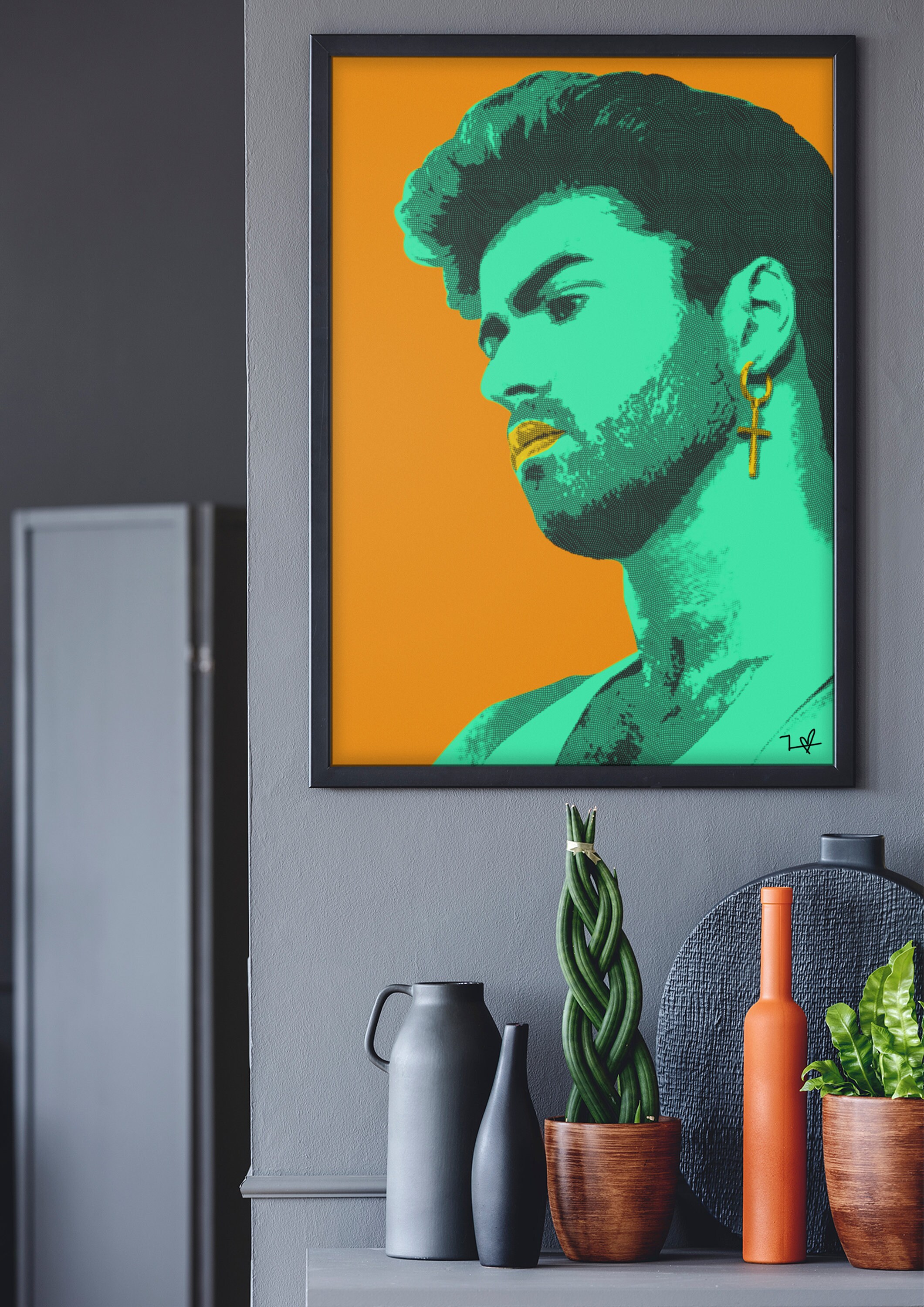 George Michael Pop Art - Etsy UK