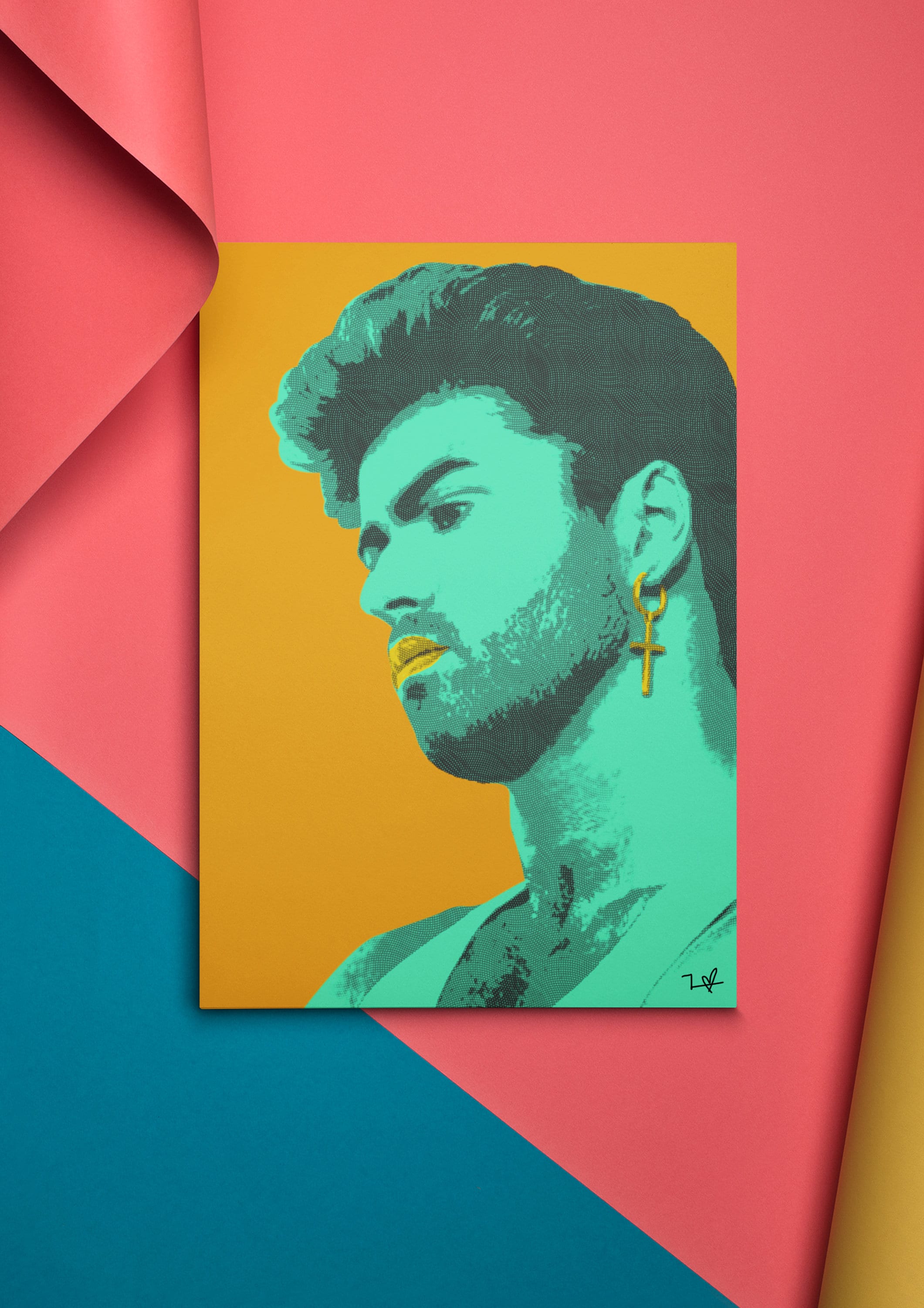 George Michael Pop Art - Etsy UK