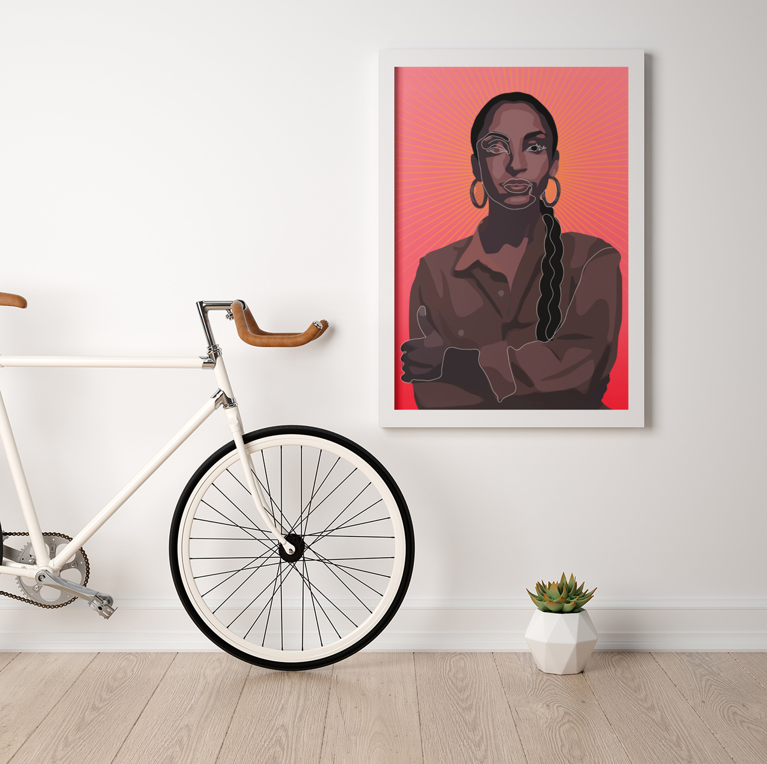 Sade Silhouette, Line Drawing Poster - Etsy