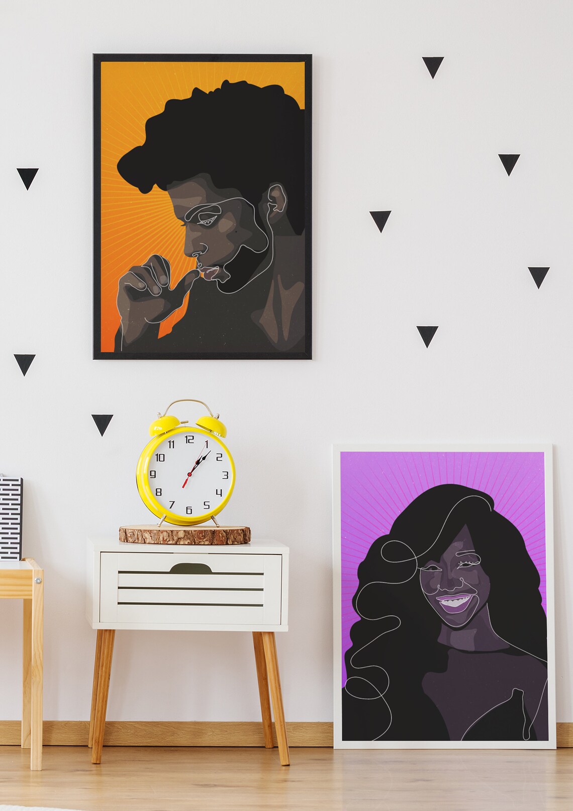 SZA Silhouette Line Drawing Poster - Etsy